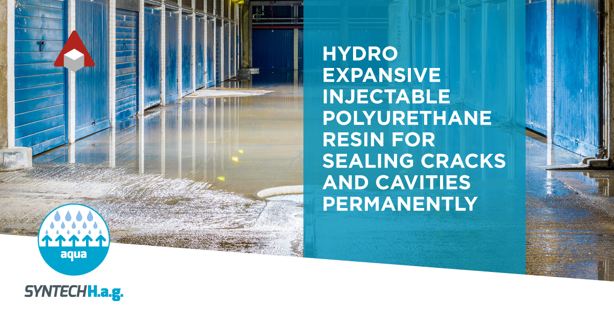 Integrated system for the immediate stop of water infiltrations in ...